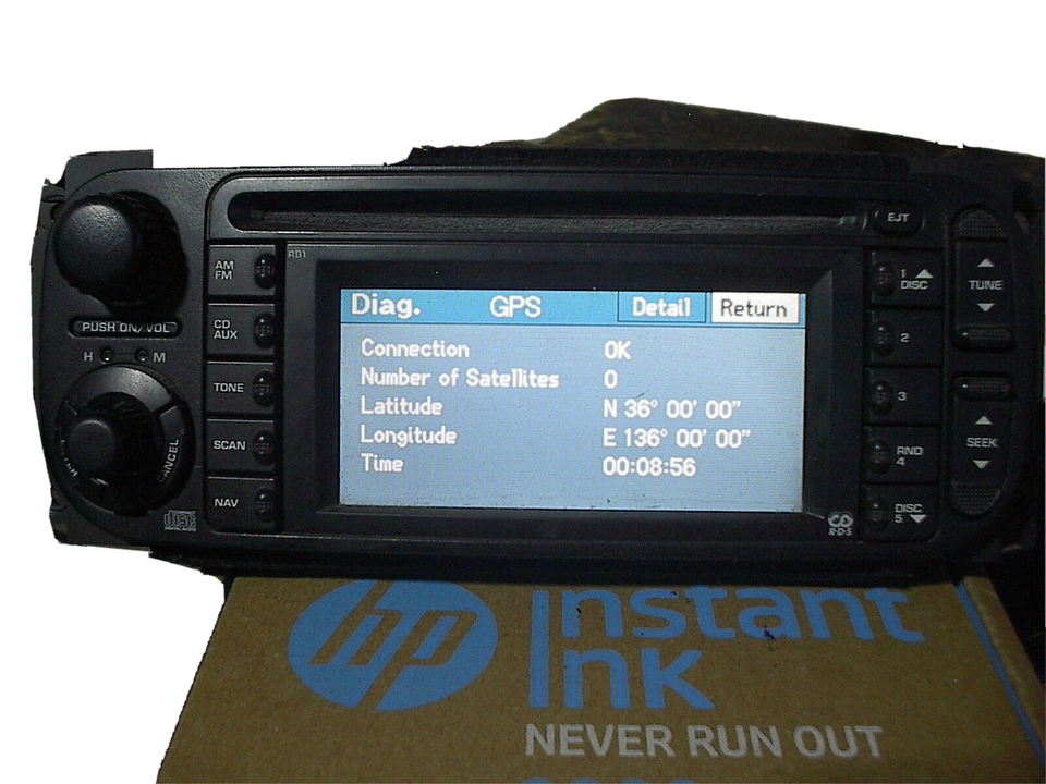 1999-2007 Jeep Dodge Chrysler RB1 Radio | CD | RDS | 3.2 in | Mopar ...