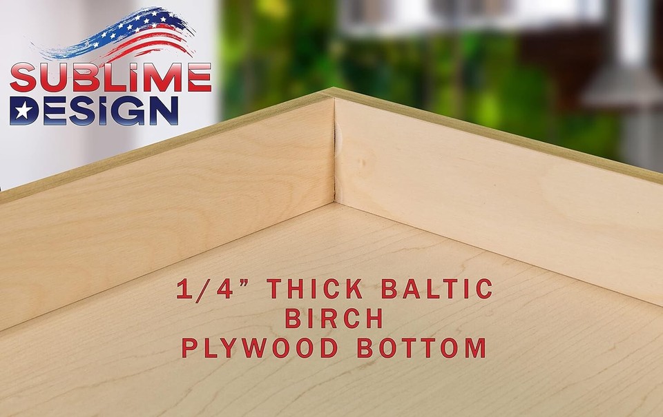 Sublime Design - Baltic Birch Wood Pull Out Drawers For Kitchen ...