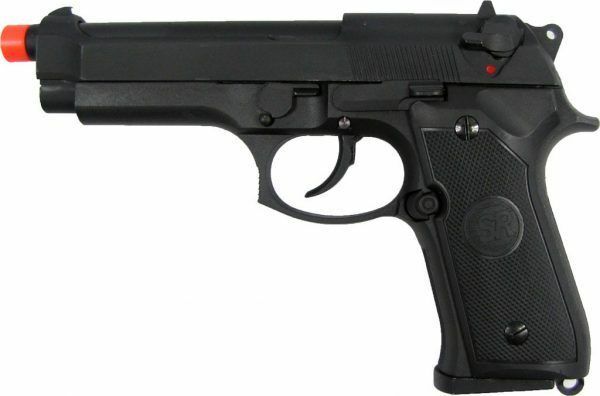 SRC M9 Semi Auto Gas Blowback Co2 Pistol Airsoft Gun (black) 30078 for ...