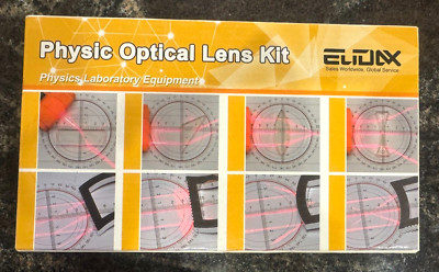 Physics Optical Lens Kit Set Of 2 Educational Refraction And Reflection ...