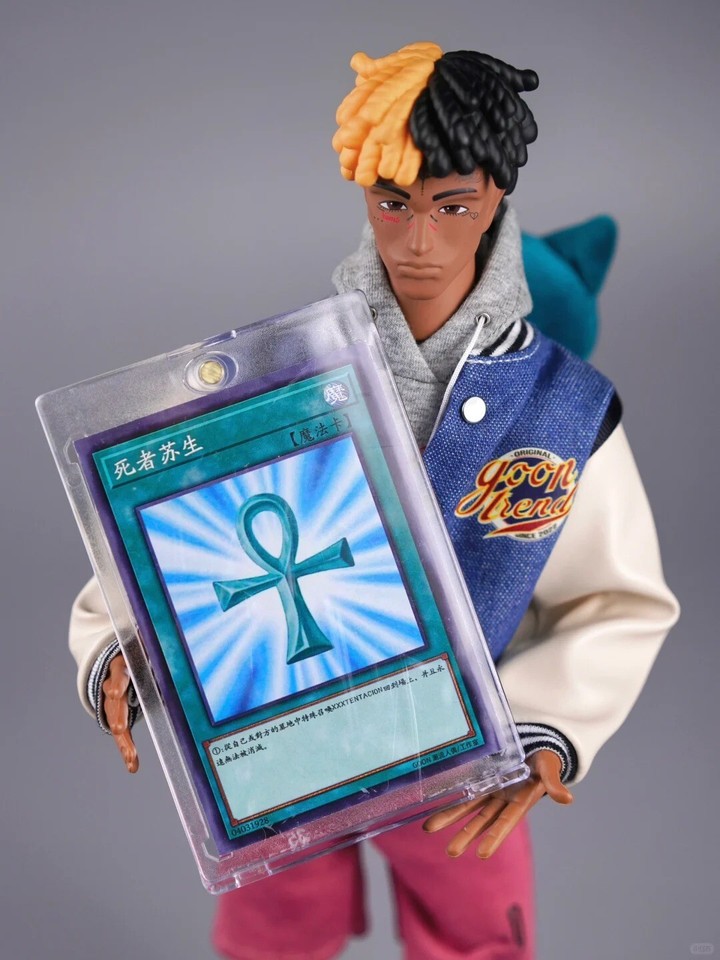 RIP XXXTENTACION rap caitjus jack 12 Inch Action Figure Set 1/6 action ...