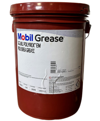 Mobil Polyrex EM grease; Polyurea; 35.274 lbs / 5 Gallon Pail | eBay