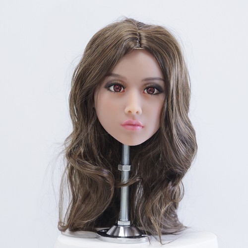 (Only Head)Oral Sex Toys TPE Silicone Sex D-oll Head Realistic Adult ...