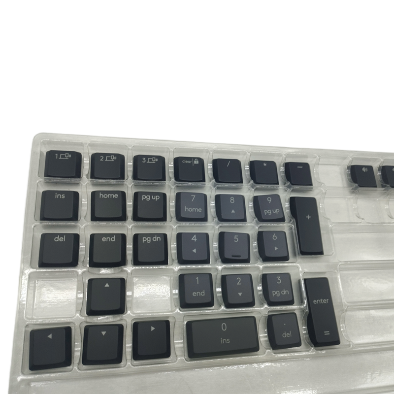 Logitech MX Mechanical SINGLE REPLACEMENT KEYBOARD KEYCAPS Graphite ash ...