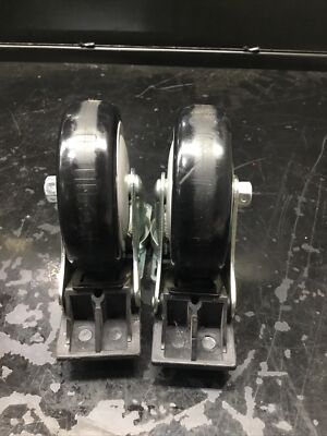 We're Always Around 4" S.C. Caster Cart Wheels LOT OF 2 #707G9PR7 | eBay