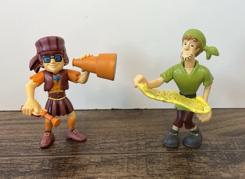 Scooby-Doo Pirate Crew Mystery Mates Velma & Shaggy Jointed Figure Lot ...