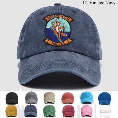 Customized Embroidered Hat Us Naval Hsl-44 Swamp Fox, Trucker Hat, Gift ...