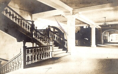 DECATUR, ILLINOIS, MILLIKIN UNIVERSITY INTERIOR, RPPC, 1908 POSTCARD | eBay