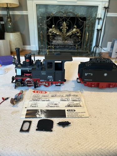 LGB G scale Engine 2015 D Steam Locomotive And Tender | eBay
