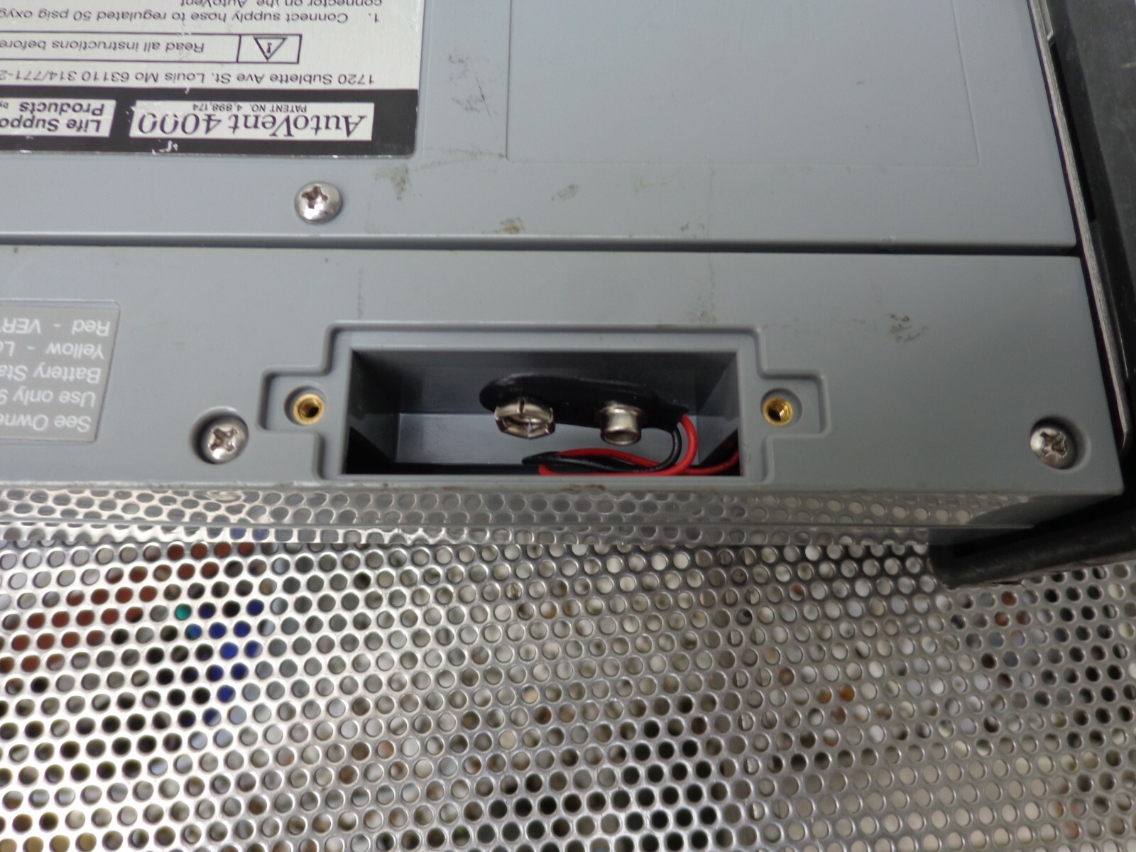 Allied Healthcare Autovent 4000 Transport Ventilator CPA (UNTESTED / AS ...