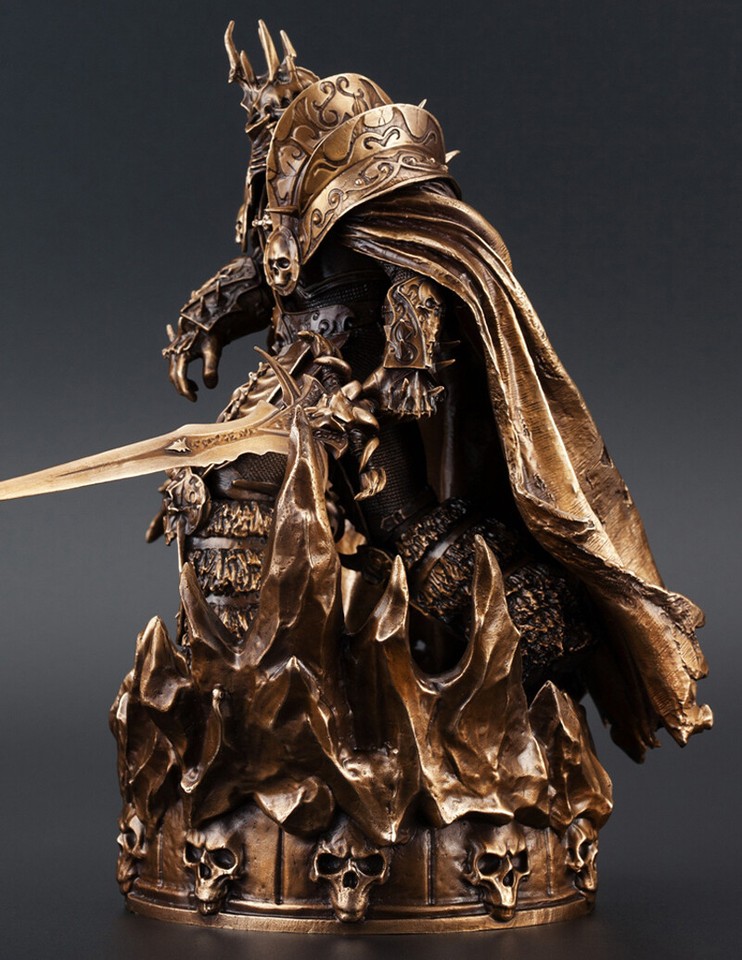 Arthas Lich King Statue Figure World of Warcraft Blizzard Angry Knights ...