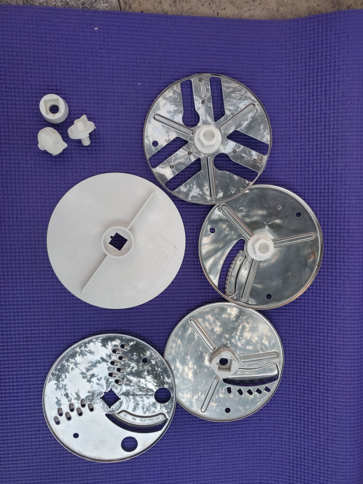 Sears Counter Craft Food Processor 400 Series Set Of 5 Blades ...