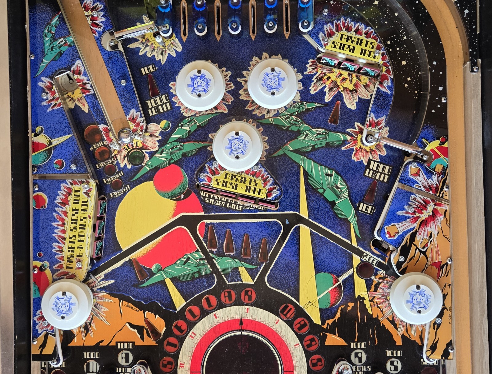 Restored Stellar Wars Widebody Pinball Machine (Williams) 1979 | eBay