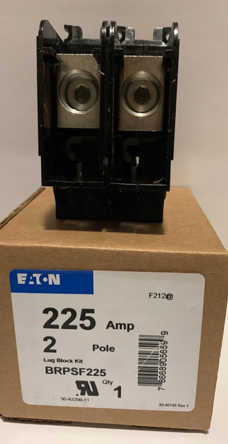 Eaton BRPSF225 Subfeed Lug Block Kit for sale online | eBay