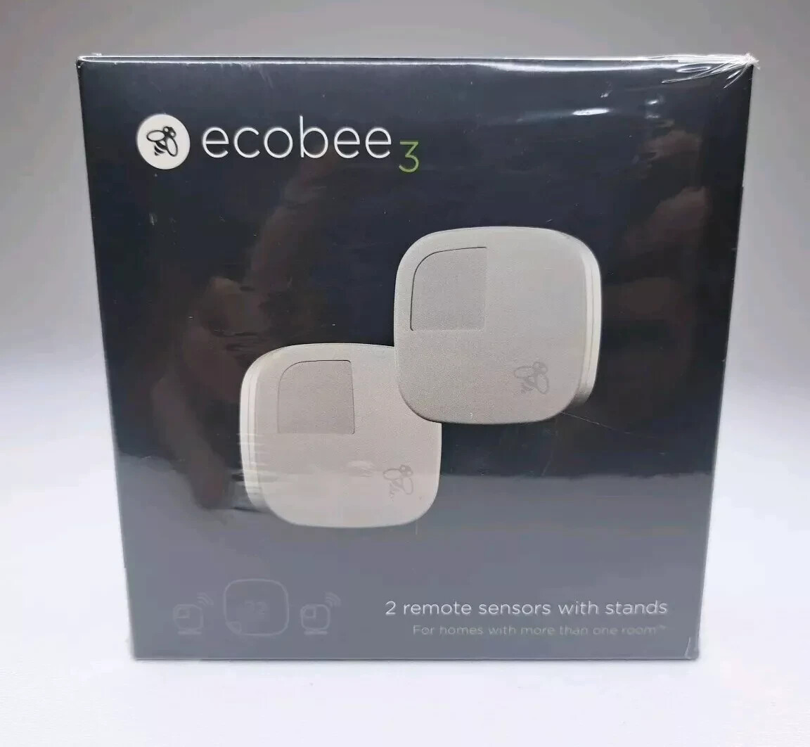 ecobee EB-RSE3PK2-01 Room Sensor with Stand, White - 2 Pack for sale ...
