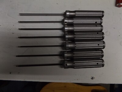 7 piece hex allen driver set, used | eBay