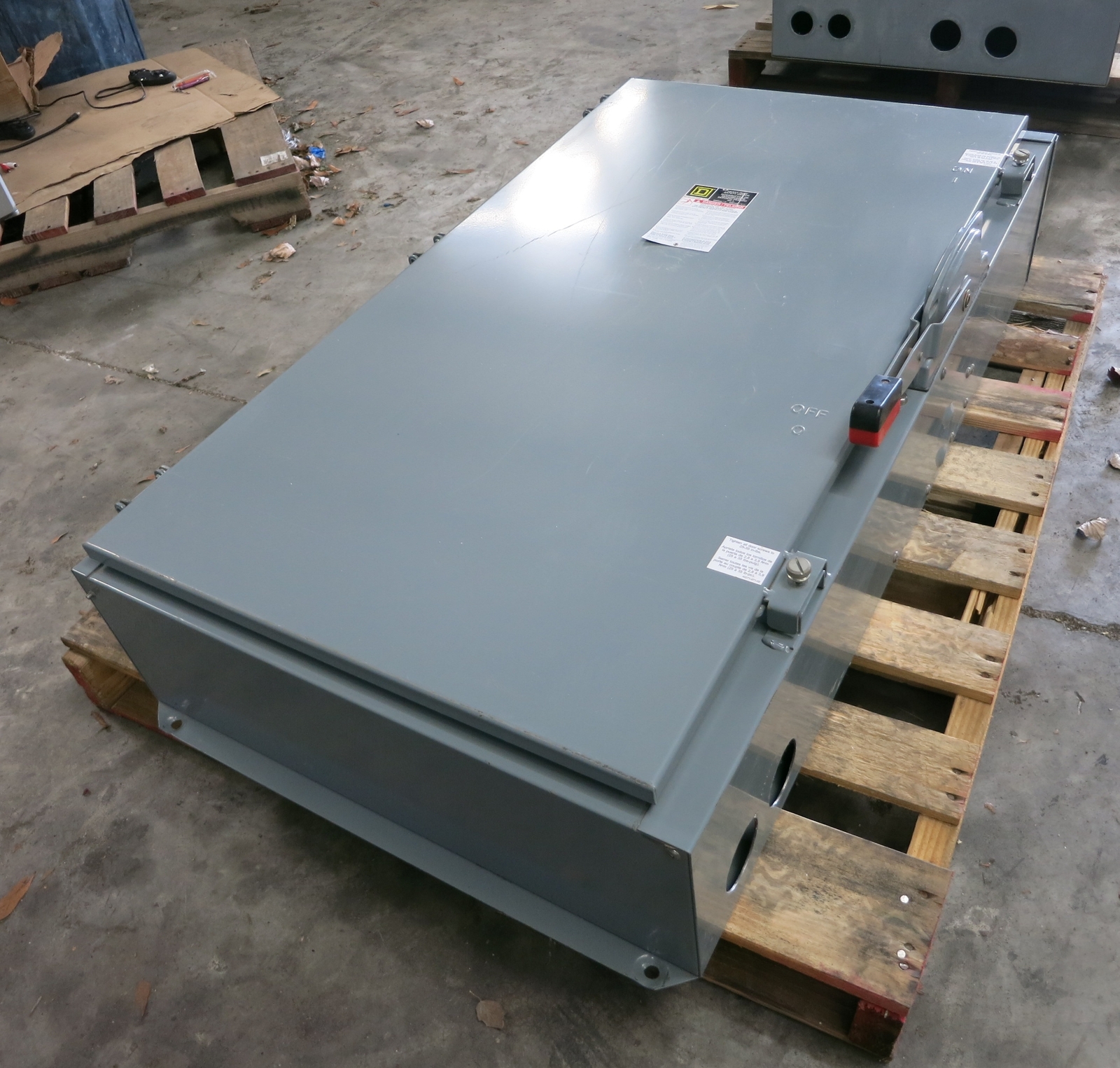 Square D H365AWK 400A 600V Fusible Safety Switch Disconnect 400 Amp ...