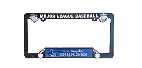 Los Angeles Dodgers MLB Black License Plate Frame | eBay