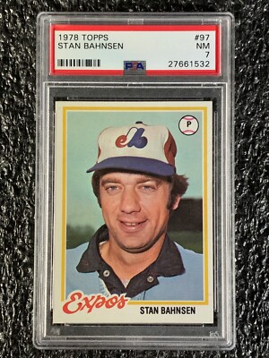 1978 Topps Baseball #97 Stan Bahnsen PSA 7 | eBay