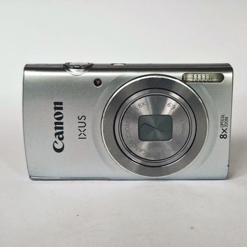 Canon IXUS 145 Digital Compact Camera silver Working 8x Optical Zoom ...