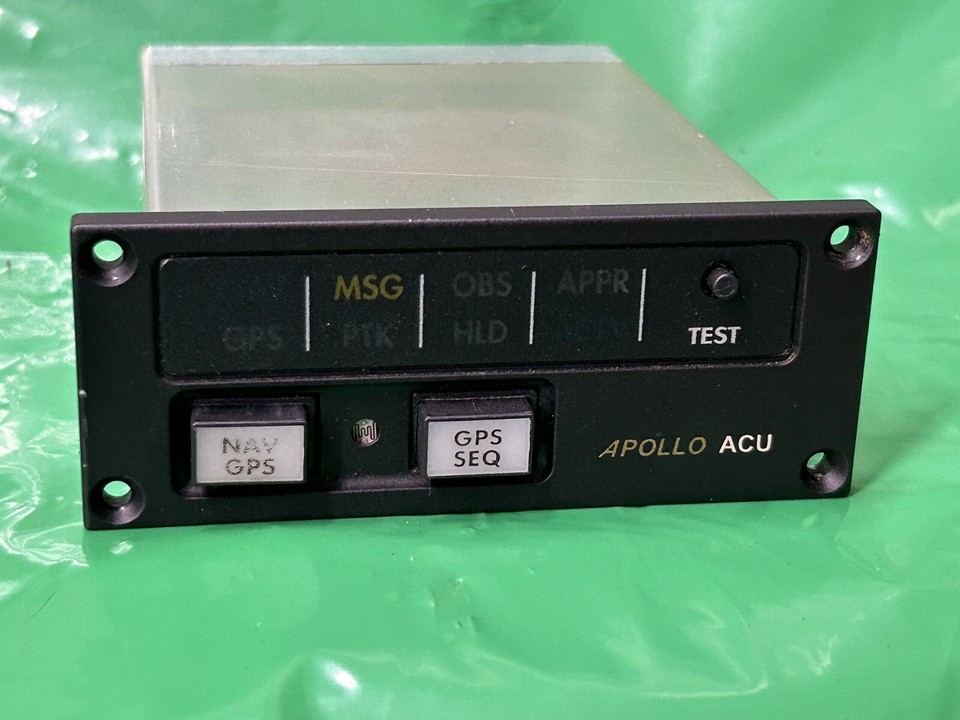 UPS Aviation Tech (Apollo) ACU Annunciator Control Unit 430-6080-000 | eBay