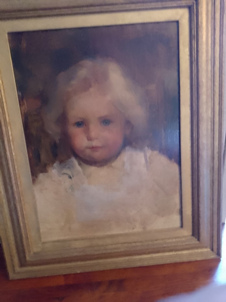 Superb Oil On Board by Gabriel Thompson -1889-1908 Framed . | eBay UK