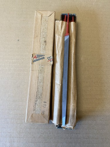 Simonds 6” Slim taper Files NOS Crosscut Saw Sharpening | eBay