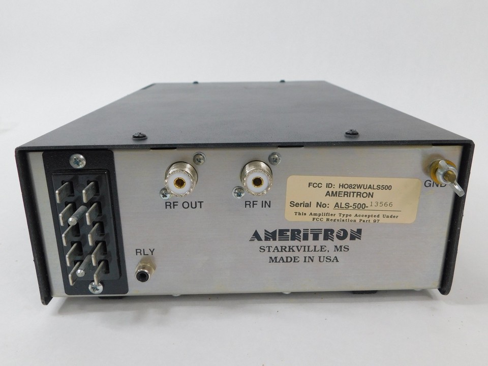 Ameritron ALS-500M Ham Radio Solid-State HF Amplifier (works well) | eBay