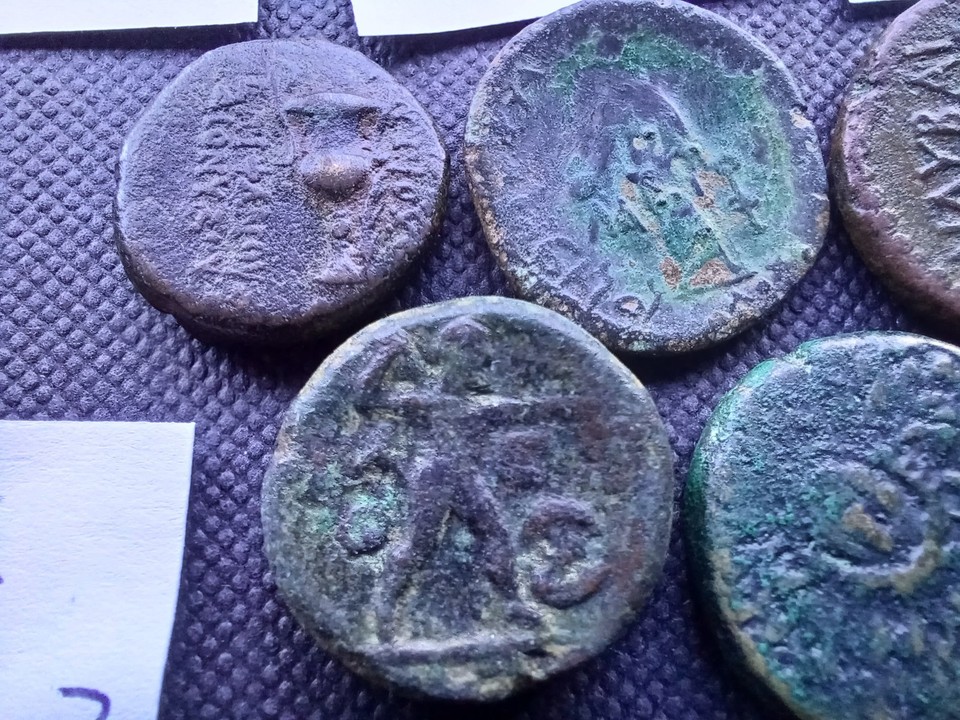 Ancient Greece bronze collection Seleucid Antiochus IV & VI Pisidia ...