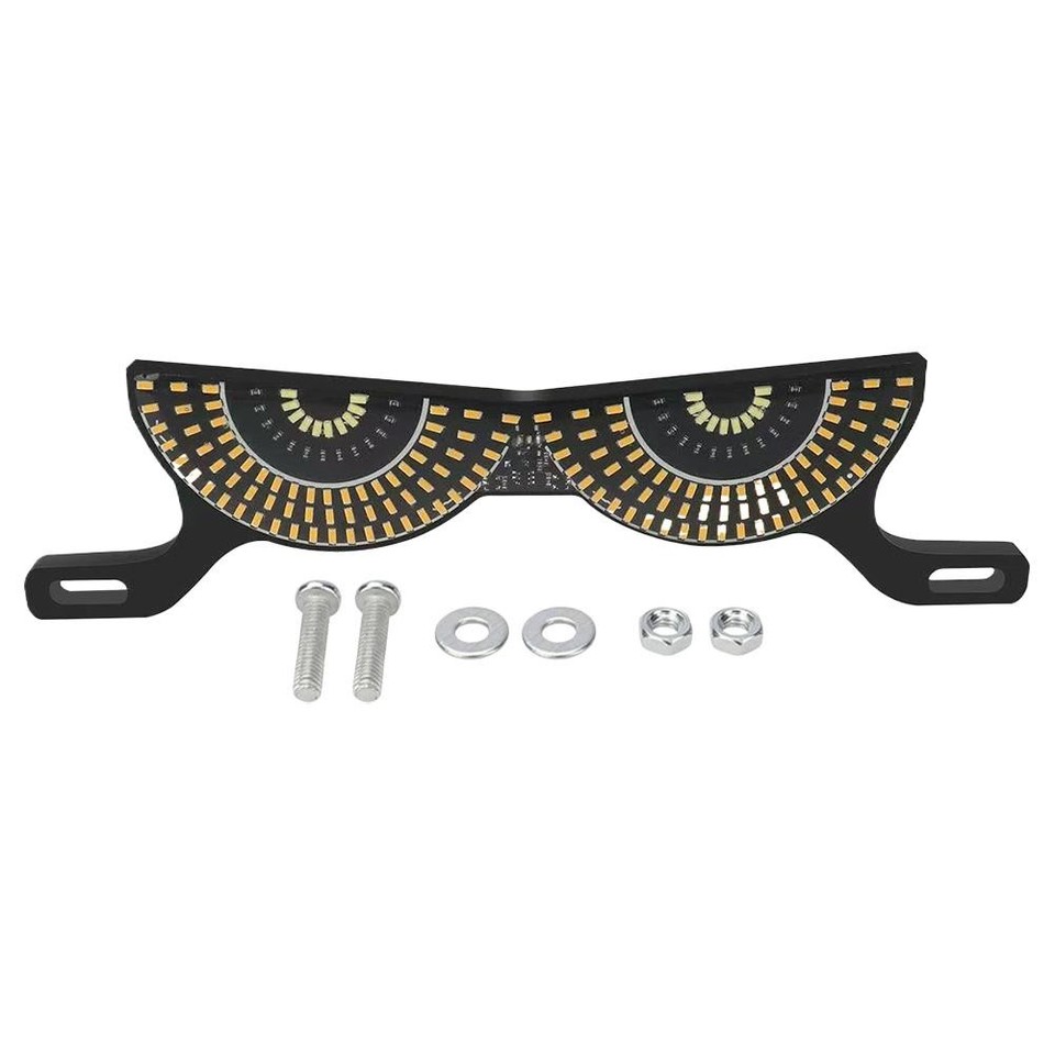 Motorcycle license plate devil eye decorative light M6S5 Z2M7 | eBay UK