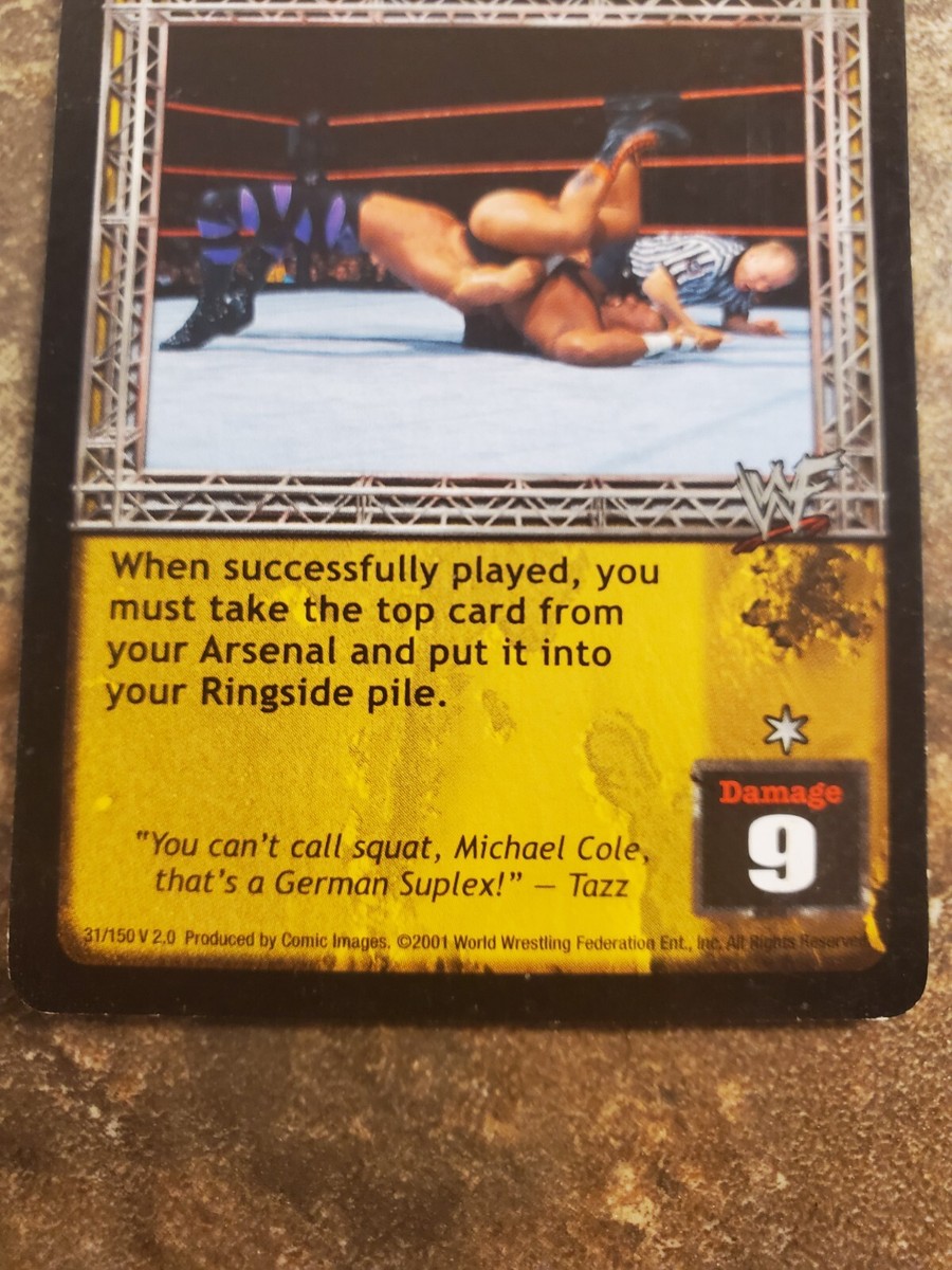 Wwe German Suplex The History Of The German Suplex