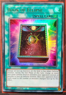 Yu-Gi-Oh! Book of Eclipse DUDE-EN041 Ultra Rare NM | eBay Australia