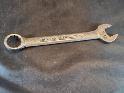 Vintage Britool 9/16 Spanner Britool British Made Spanner #3509 ...