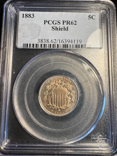 PCGS PR62 1883 Shield Nickel PF Proof | eBay