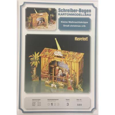 Schreiber-Bogen Card Model Building Small Christmas Crib | Paper Model ...