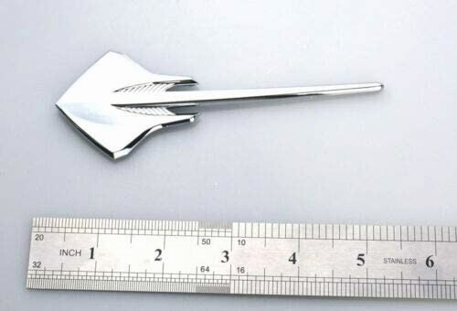 Pair C2 C3 & 2014-2019 C7 Corvette Stingray Sting Ray Fender Emblems 3D ...