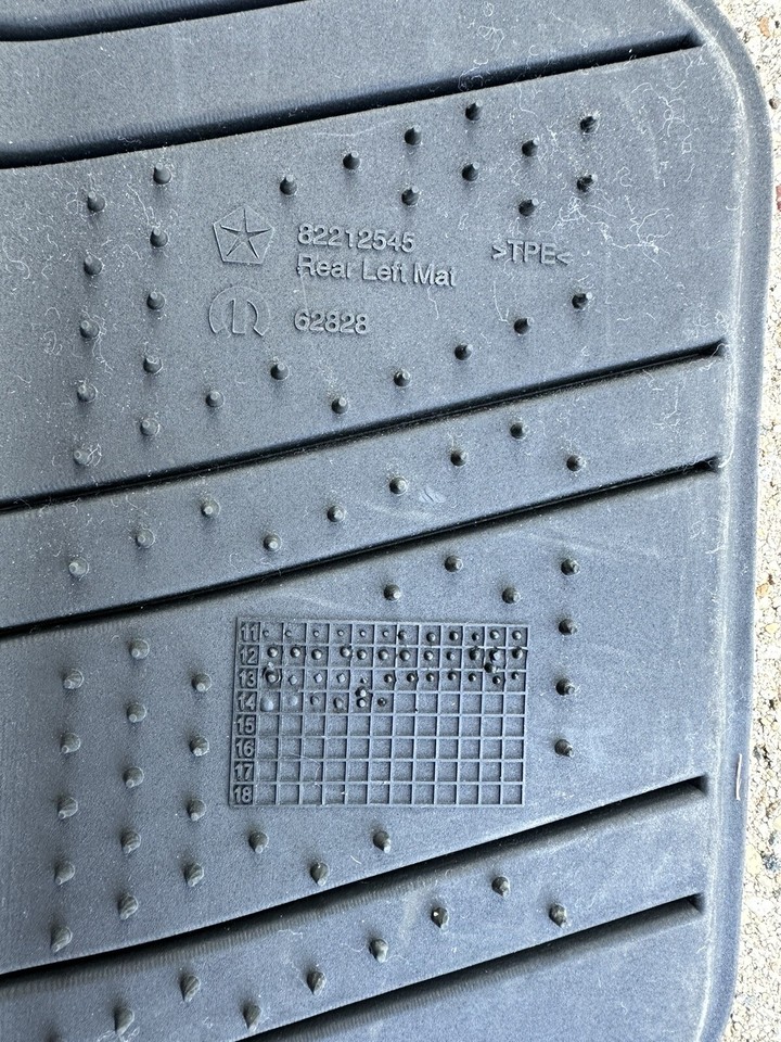 82212545AB All Weather Slush Floor Mats Dodge Challenger RWD (2011-23 ...