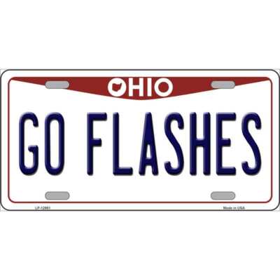 Go Flashes Novelty Metal License Plate Tag LP-12961 | eBay