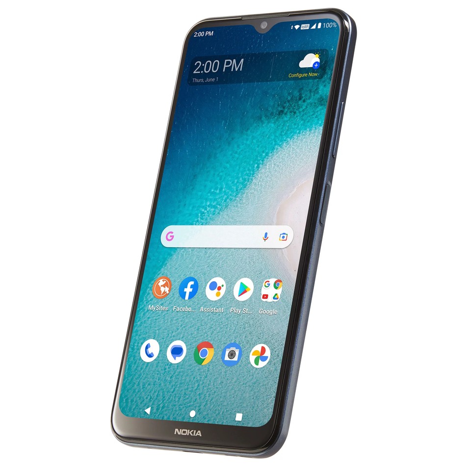 Nokia C300 6.5" Display 32/256GB Memory LTE Smart Phone, Blue | eBay