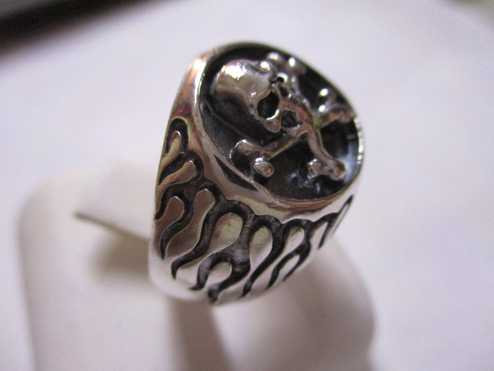 Sterling Silver Pirates Ring men's ring solid 925 silver pirates design ...