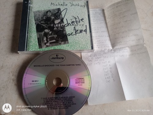 1986 MICHELLE SHOCKED TEXAS CAMPFIRE TAPES SIGNED/AUTOGRAPH CD | eBay