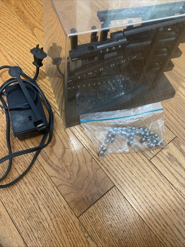 Vintage 1978 Arrow Handicraft Kinetic Electric Rolling Ball Clock-For ...