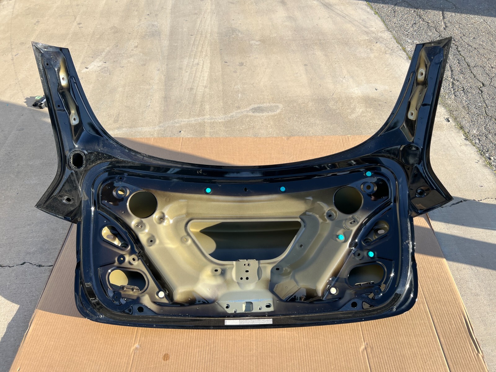 2017-2020 Tesla Model 3 Trunk Lid Hatch Black | Rear | OE AS IS | OE