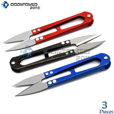 Thread Snipping Scissors Yarn SEWING Cutter Nipper Cloth Coil 3 Pcs | eBay