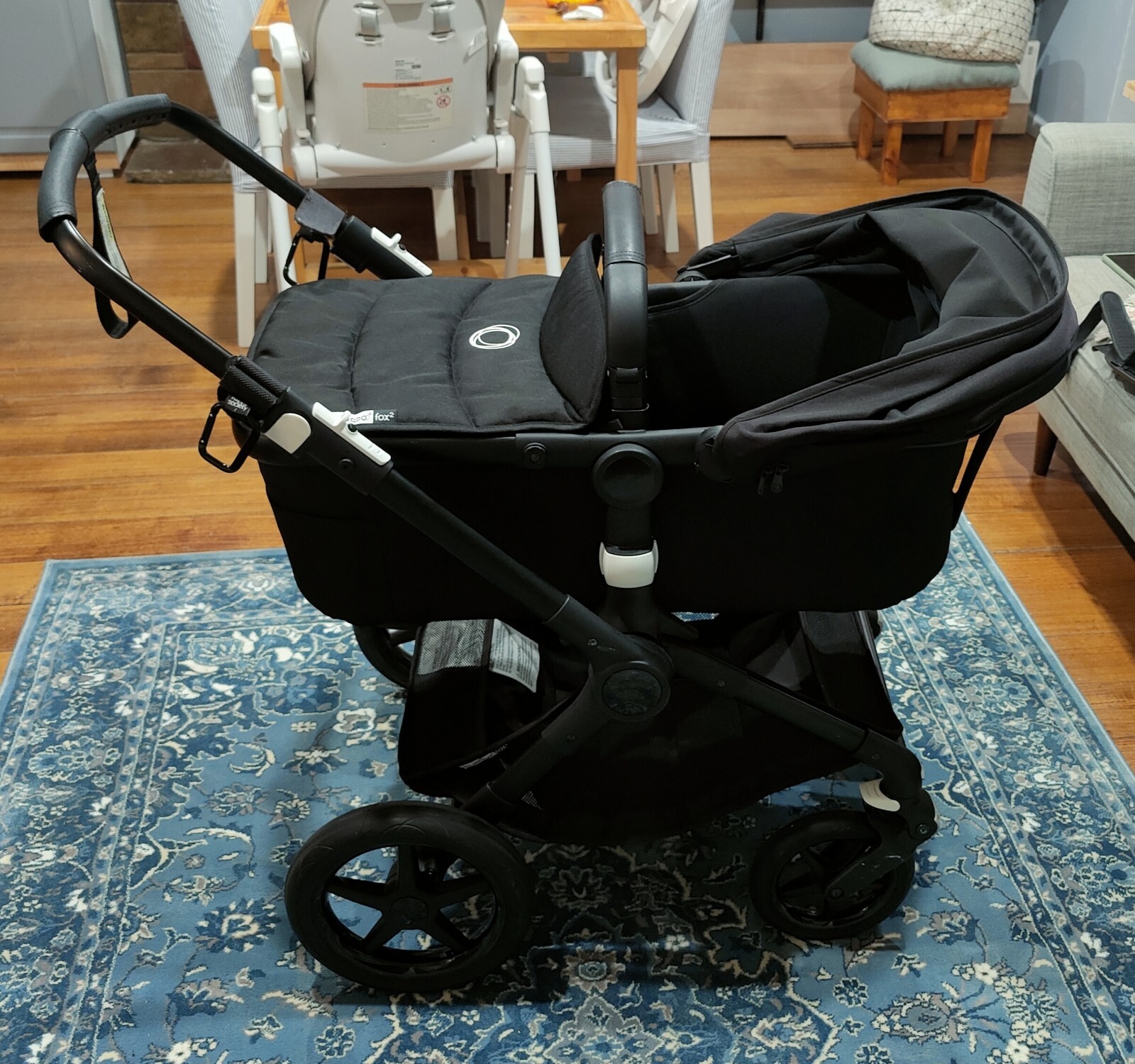 Bugaboo Fox 2 Complete Pram - Black 8717447135289 | eBay