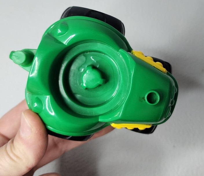 Fisher Price Little People GREEN FARM TRACTOR for FARMER FIELD Vehicle ...