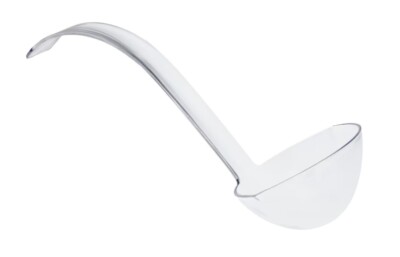 Clear Plastic Punch Ladles, 12-Inch Serving Ladle for Punch, Soup, and ...
