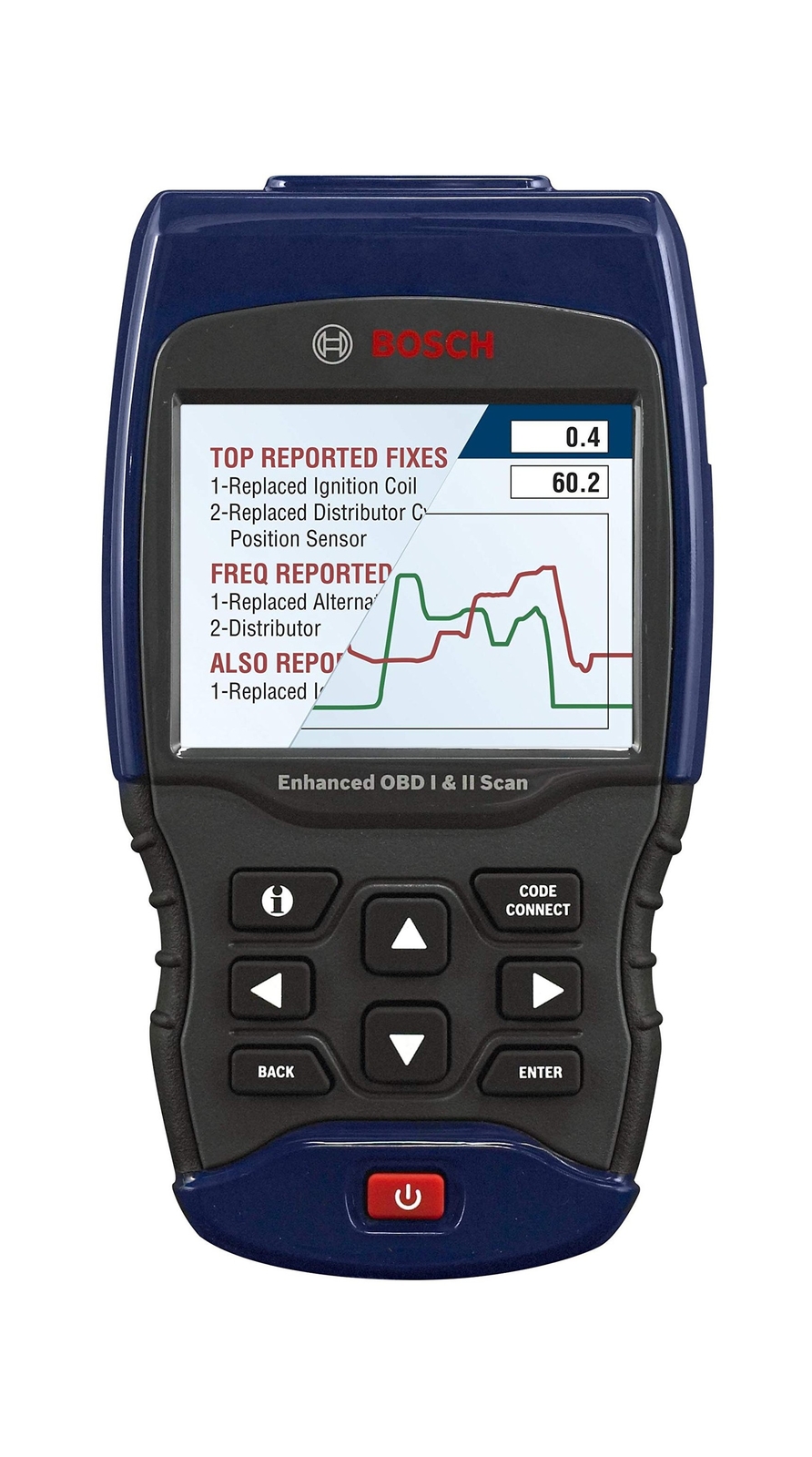Bosch OBD 1300 Obd1 & Obd2 Enhanced Engine Diagnostic Scan Tool for ...