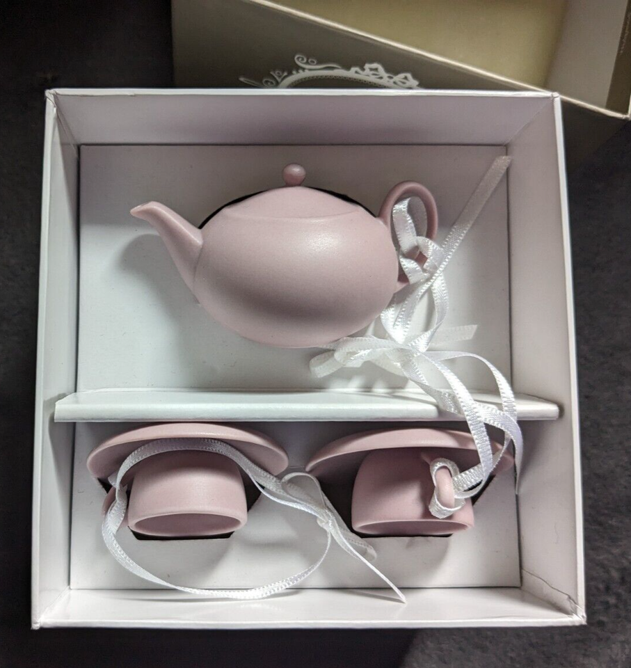 Wedgwood Mini Tree Tea Set - Tree Decoration - with Original Box | eBay