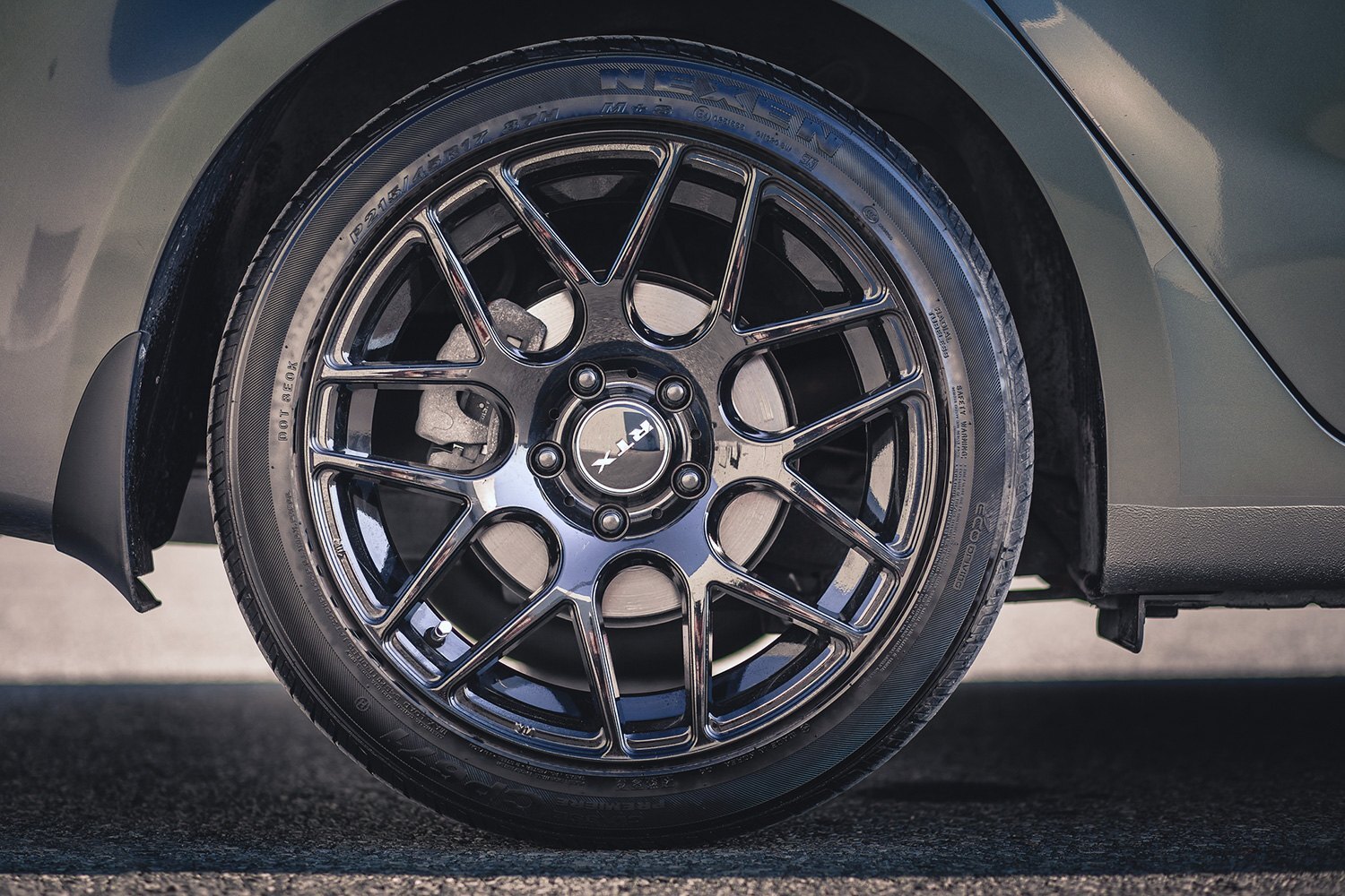 RTX Envy 7.5x17 Gloss Black Rim for sale online | eBay